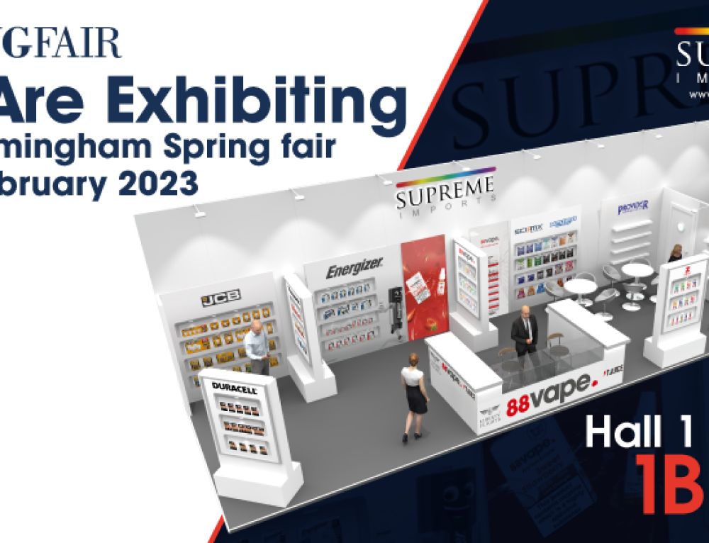 Spotlight on Supreme's new exhibition stand! - Spring Fair 2018