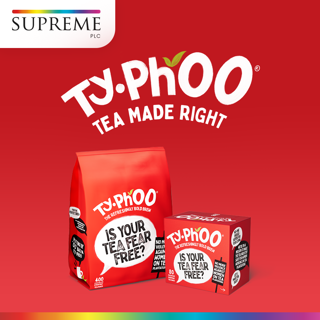 Supreme PLC purchases Typhoo, saving the UK’s oldest brand of pre ...